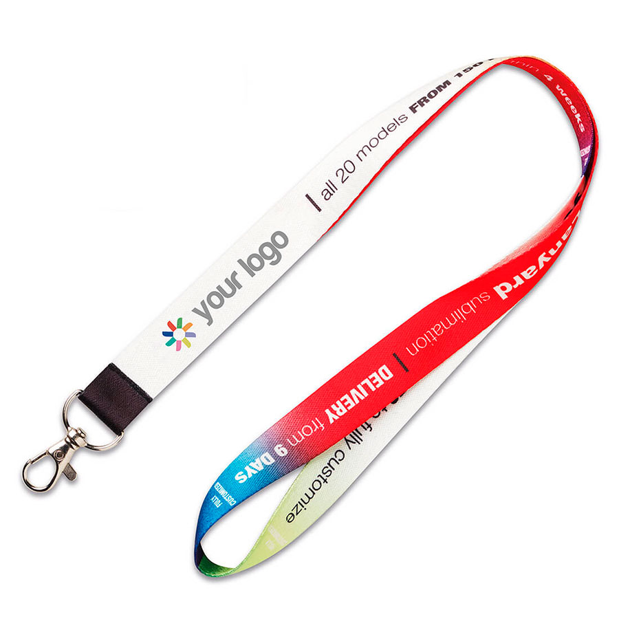 Lanyard sublimación a todo color 【Con tu Logo】